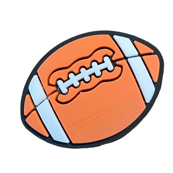 CROCS | Accessories | Football Croc Charm | Poshmark